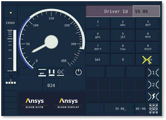 Ansys SCADE Display - Thiết kế màn hình nhúng cho HMI